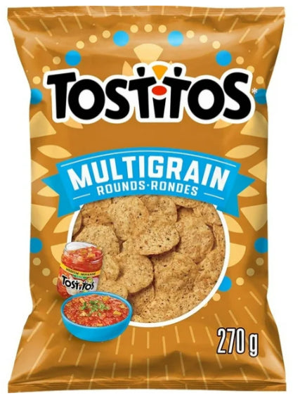 Tostitos Tortilla Chips Multigrain Rounds 270g