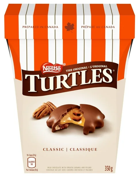 Nestle Turtles Classic Recipe Holiday Gift Chocolates, 350g ...