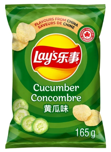 Lay's Cucumber Potato Chips, 165g