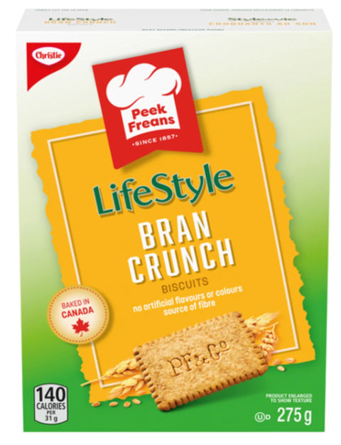 Peek Freans Lifestyle Bran Crunch Biscuits 275g