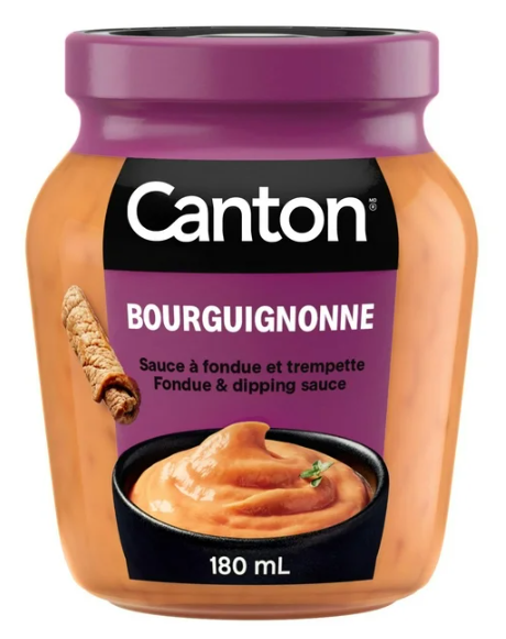 Canton Bourguignonne Fondue and Dipping Sauce, 180mL — CanadaGroceryStore
